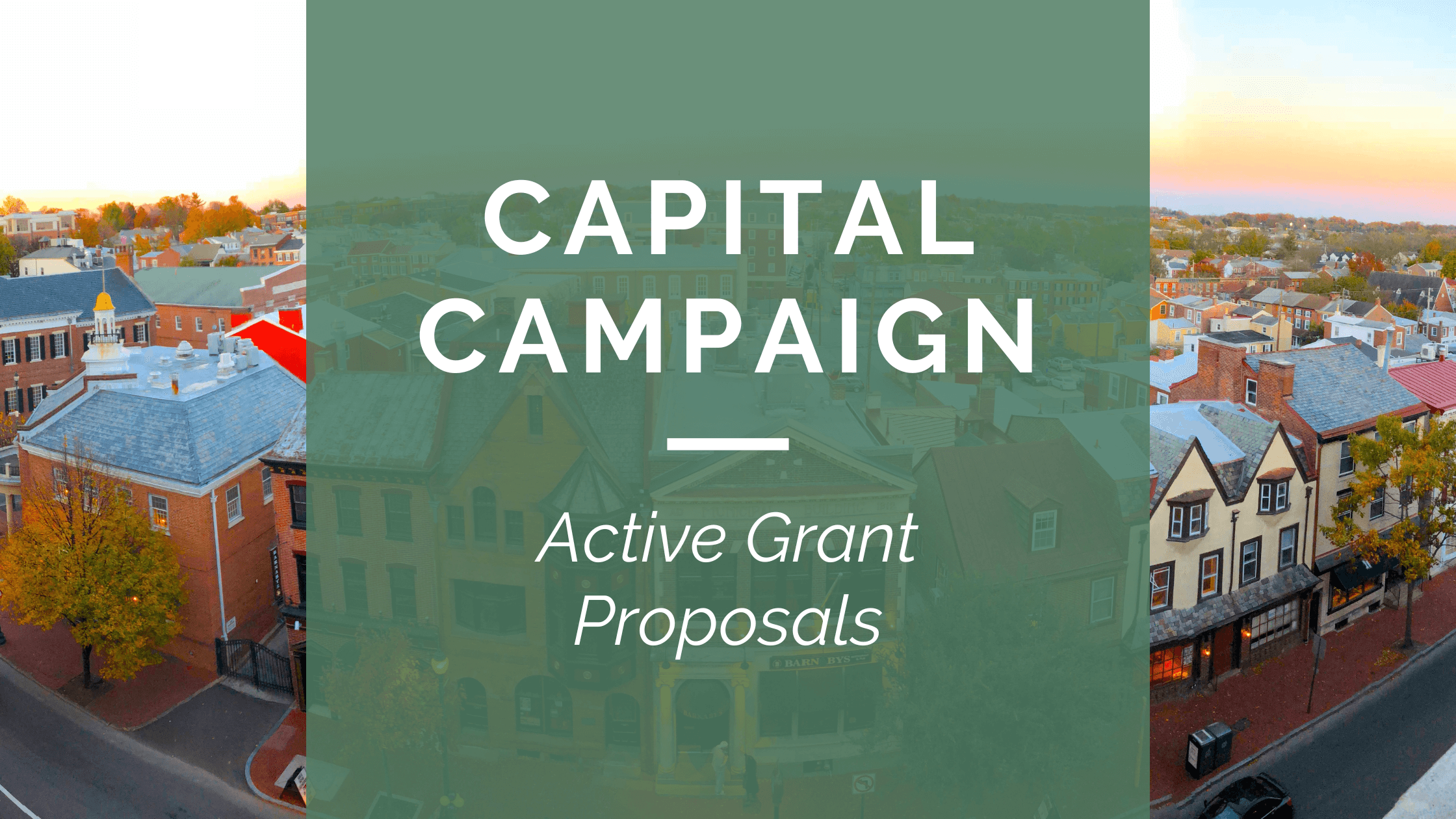 Capital Campaign Proposals - Chester County Community Foundation